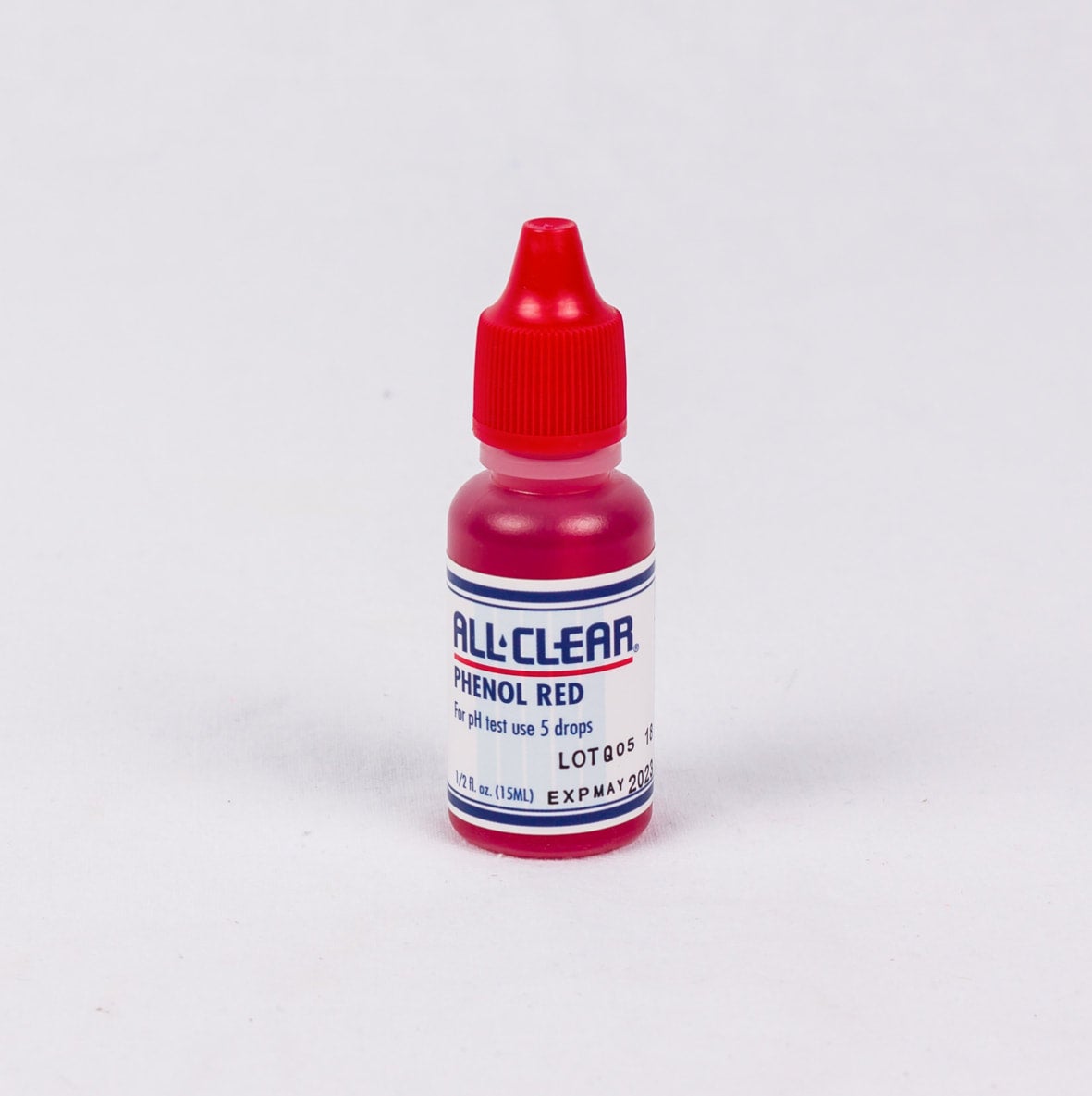 All Clear Reagent - Phenol Red 1/2 Fl Oz | Webb Pool