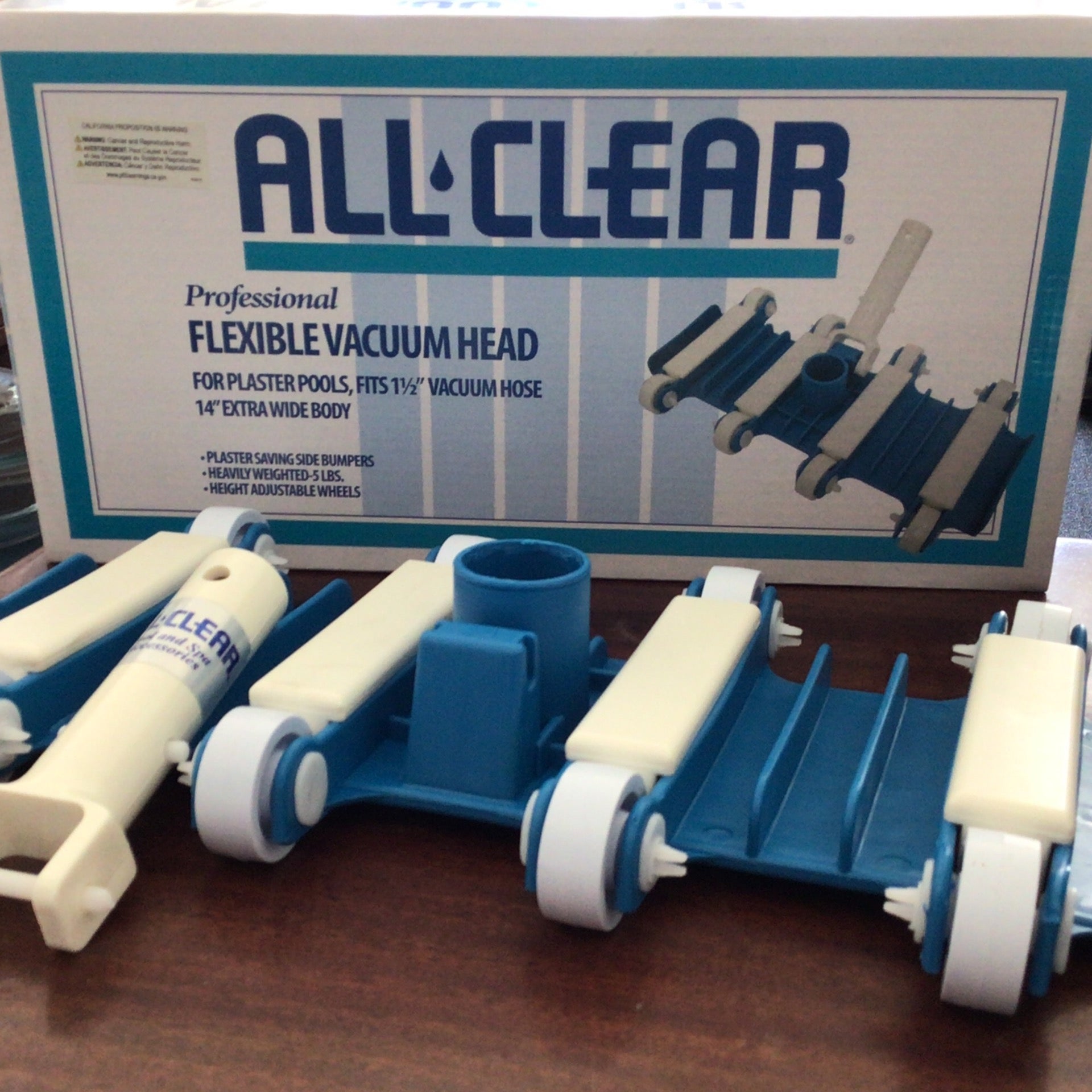 All Clear Vacuum Head | Webb Pool